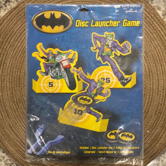 Batman | Party Supplies | Batman Disc Launcher Game | Poshmark